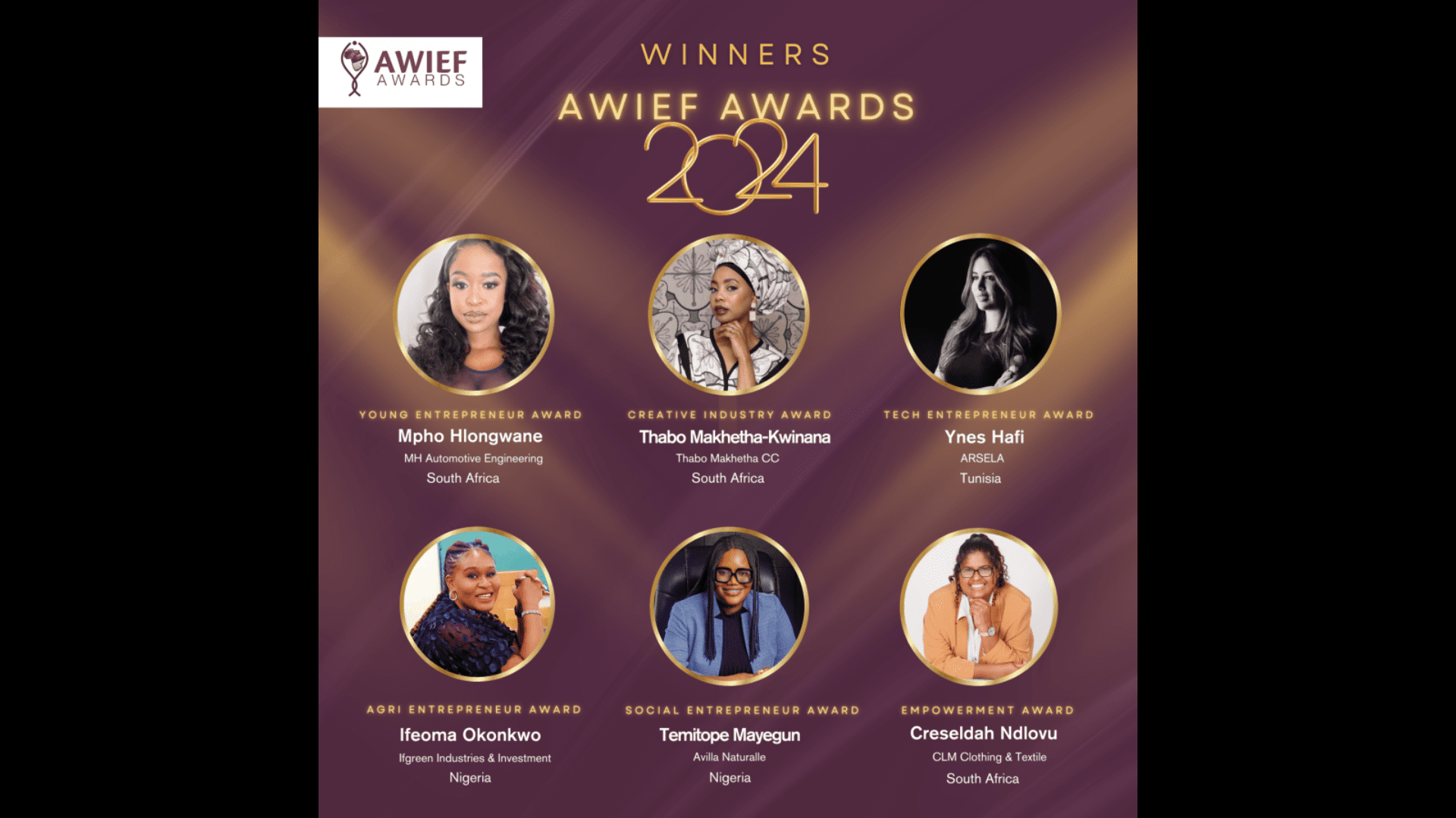 Winners Of AWIEF Awards 2024 Announced